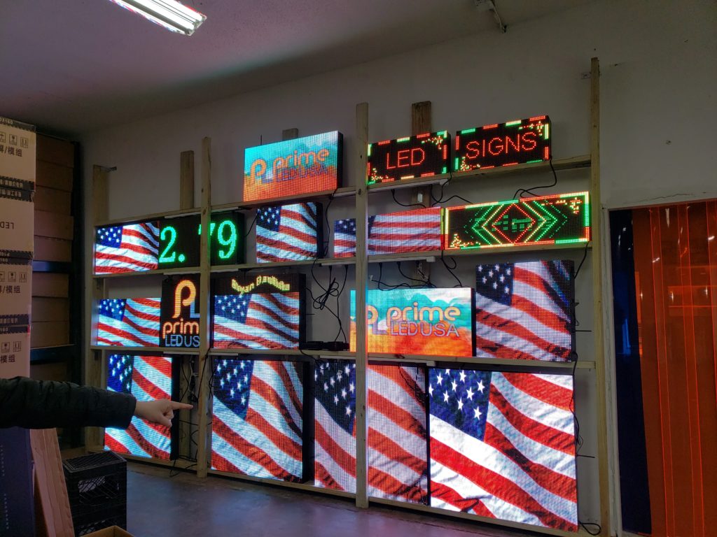 Full Color Led Signs 4ft H x 8ft W (P10MM – SMD) – Prime LED USA – LED ...